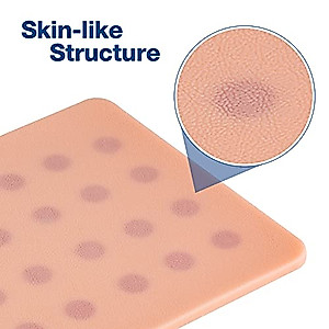Ultrassist Intradermal Dual (2-Pack) Injection Training Pads with 64 Injection Spots (for Training Use Only)