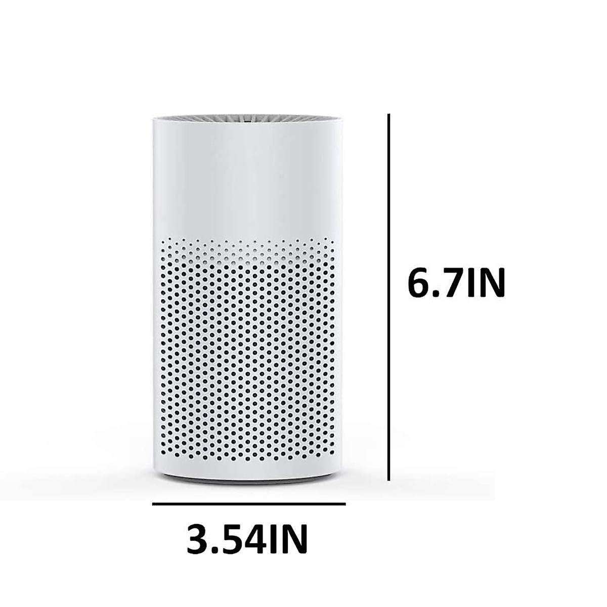 MICPANG Car Air Purifier Portable Air Purifier HEPA Filter Mini Personal Air Purifiers Ionizer Small Air Purifiers USB Air Cleaner For Bedroom, Home, Office, Desktop