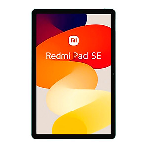 Xiaomi Redmi Pad Se (128GB + 4GB) WiFi 11" Octa Core 4 Speakers Dolby Atmos 8000mAh Bluetooth 5.3 8Mp (Mint Green)