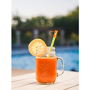 GLBEAR 12Pcs Silicone Straw Tips Cover, 8mm Reusable Straw Covers, Dust-Proof Straw Toppers,Straw Covers Cap Accessory,Straw Covers Cap,12 Colors (8mm)