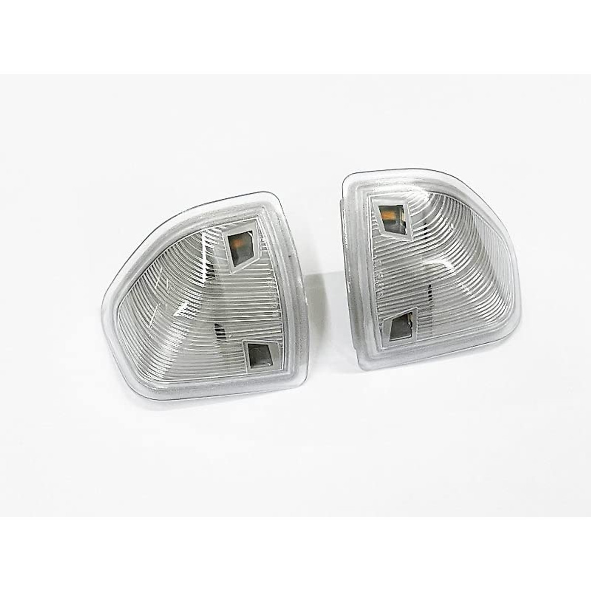 GHXSport Clear Lens LED Powered Tow Mirror Turn Signal Lights Replacement For Dodge Ram 2011-2017