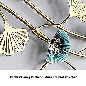 luckxuan Wall Hooks Coat Hooks Light Luxury Wall-Mounted Coat Rack, Creative Wall Coat Rack Hooks, Metal Entryway Wall Hooks for Living Room and Bedroom Heavy Duty Coat Hook (Size : CH)