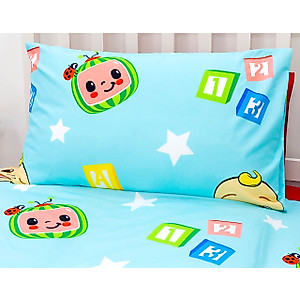 CoComelon Friends Single Duvet Cover and Pillowcase Set