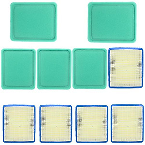 QAZAKY 5pcs Filter Cleaner Compatible with 491588 491588S 4915885 399959 21529800 30927 PR1011002 702557 2838 102549 Toro 1191909 20323 20835 20836 29639 3hp 3.5hp ENGINE_AIR_FILTER