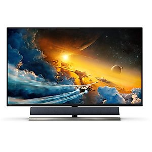 Philips Momentum 558M1RY 55" Console Gaming Monitor, 4K UHD @ 120Hz, Bowers and Wilkins Audio, FreeSync Premium Pro, Low Input lag, DisplayHDR1000, Ambiglow, 4Yr Advance Replacement (Renewed)