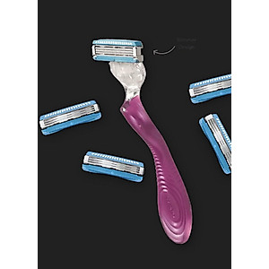 Compatible for Schick Hydro Silk 3 Refill Cartidges for Women, Pack of 20 Cartridges