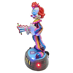 Spirit Halloween Killer Klowns from Outer Space Light-Up Rudy Statue | Officially Licensed | Theatrical Decoration