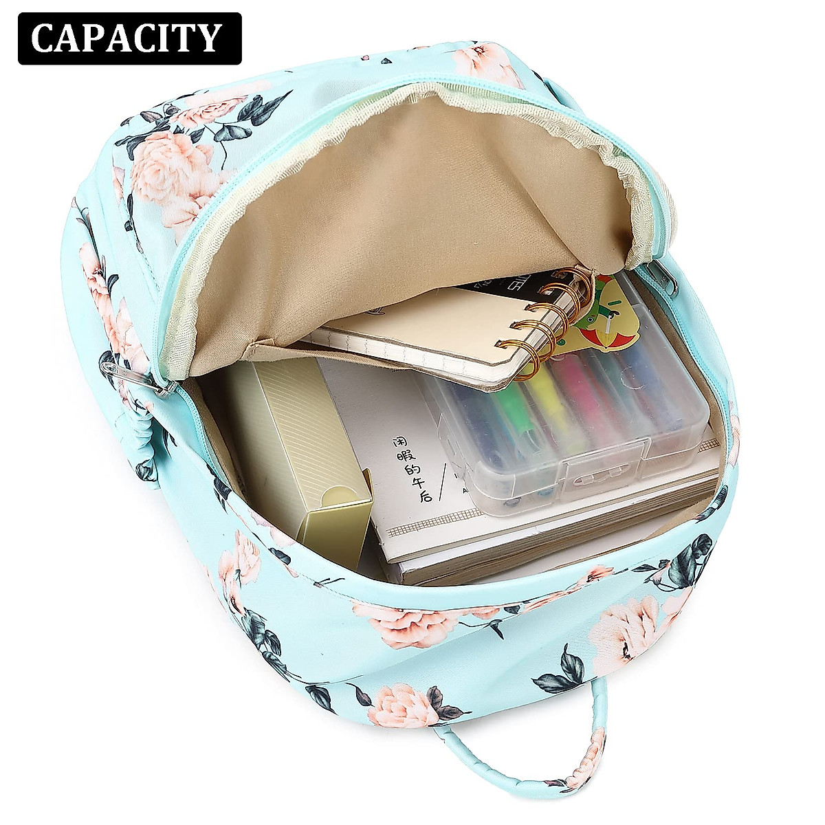 JIANYA Mini Backpack Girls Women Small Backpack Purse Fashion Floral Travel Bag for Kids Aldult