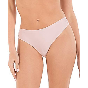 B2BODY Women's Regular & Plus Size Sexy Lace Back Seamless Thong Panties Pack of 6 (4XL, Vintage)