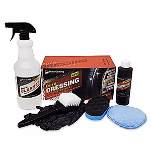 Dura-Dressing Total Tire Kit, XL Kit for 2-3 Cars or 1 Large Truck – Tire Dressing and Cleaning Kit – Made in the USA to Ensure your Tires Shine and Look Great