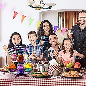 Vonwitun Cupcake Stand Party Supplies 3 Tiers Large Space Trending Party Decoration Cupcake Tower Dessert Serving Tower for Birthday, Party, Music Festival, Wedding