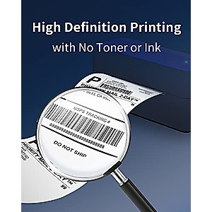 Phomemo Thermal Label Printer, Shipping Label Printer Work with Windows & macOS, 4x6 Label Printer for Shipping Packages, 150mm/s, Compatible with Amazon, Ebay, Esty, Shopify, UPS, FedEx, USPS