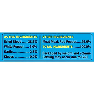 EPIC REPELLENTS 10060 Deer Scram All Natural, Animal, People and Pet Safe Granular Repellent, 6 lb, Removed Attribution