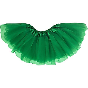 Dancina Mardi Gras Parade Infant Tutu for 6-24 months Green