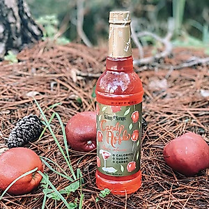 Jordan's Skinny Mixes Sugar Free Candy Apple Syrup - 0 Calories 0 Sugar 0 Carbs - Gluten Free, Keto Friendly, Made in the USA