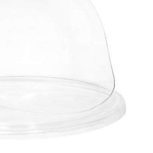 VIVO 20 inch Diameter Clear Bubble Cover Shield for Cotton Candy Machine, Candy Floss Maker CANDY-V003