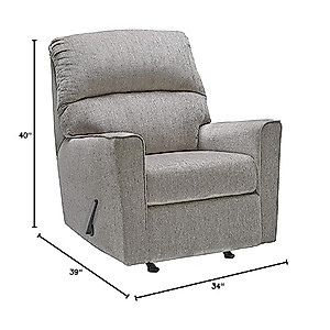 Signature Design by Ashley Altari Rocker Recliner, Gray