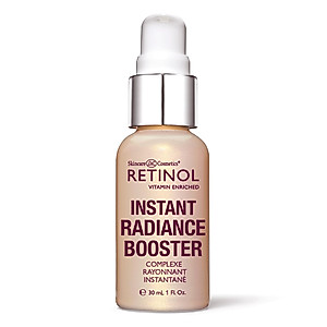 Retinol Instant Radiance Booster – The Original Retinol Glow Primer – A Burst of Anti-Aging Hydration Adds Luminosity & Skin-Smoothing Benefits of Vitamin A – Peptides Improve Firmness & Tone