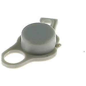 2PCS C-Stick C Key Cap Analog C Joystick Stick Cap for Nintendo New 3DS / New 3DS XL LL (Gray)