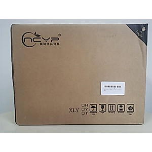 NCYP 12" Glass Tea Bags Box Organizer, Sugar Packets Storage Container, Decor 8 Grids Compartments Divided Handmade Brass Metal Frame Jewelry Counter Top Display Case Large, Glass Box Only