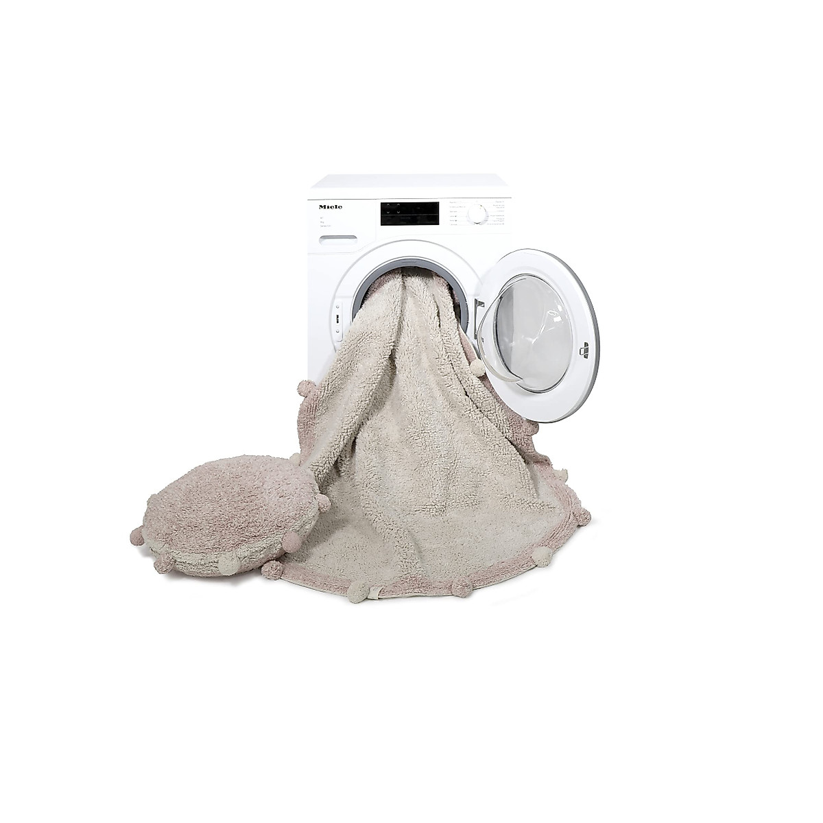 Lorena Canals USA Washable Rug Bubbly Natural - Vintage Nude, 4'