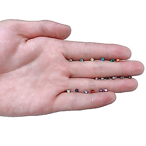 Tornito 20G 18 Pairs Stainless Steel Multicolor CZ Stud Earrings Set Piercing Cartilage Helix Earrings Set Screwback for Women 3MM-5MM