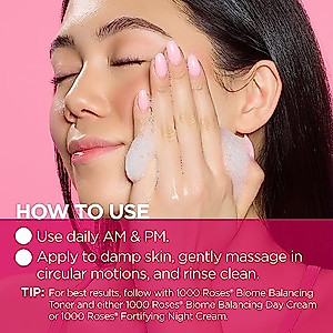 Andalou Naturals 1000 ROSES® Gentle Cleansing Foam