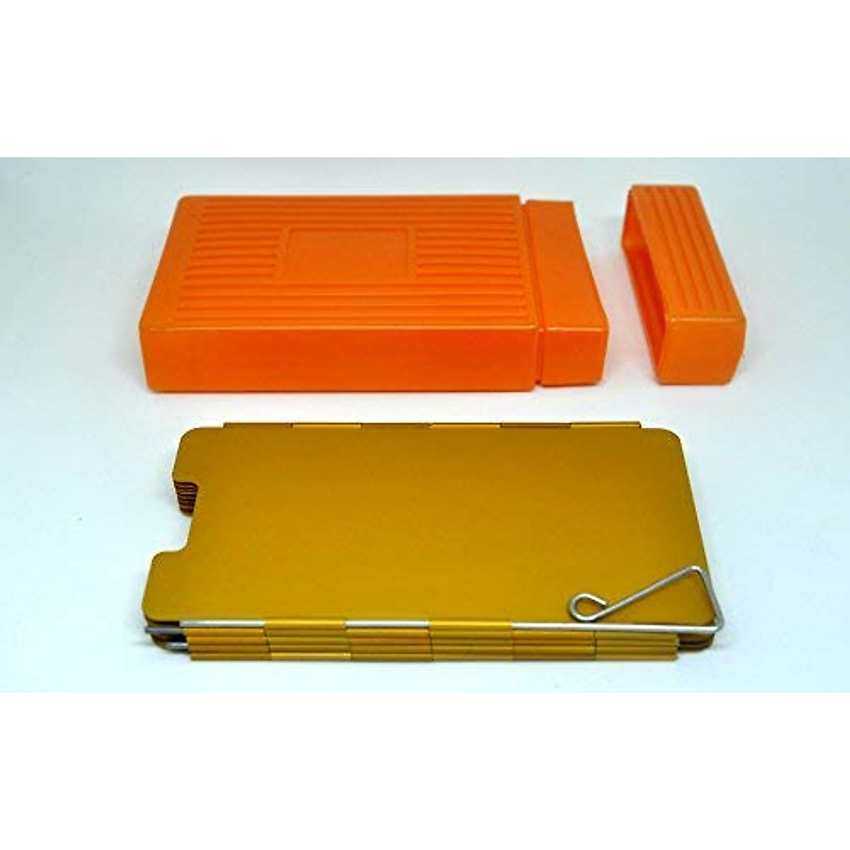 None-branded Folding Camping Picnic Cooker Stove Wind Screen Windshield (Gold)