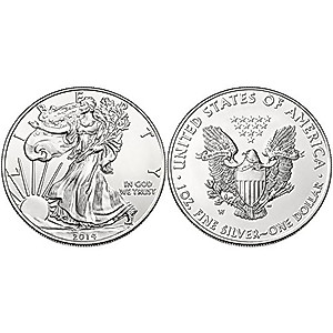 Flintski Jewelry 1 oz American Silver Eagle Dollar Coin Bezel Pendant Sterling Silver Coin Edge 1986-2023 40.6mm x 3.05mm