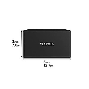 500x0.01g Digital Scales, VIAFOIA Portable High Precision Scales with Back-lit LCD Display, Mini Pocket Kitchen Weighing Scale for Jewellery Gold Food Coffee Herb Coin (Battery Included)