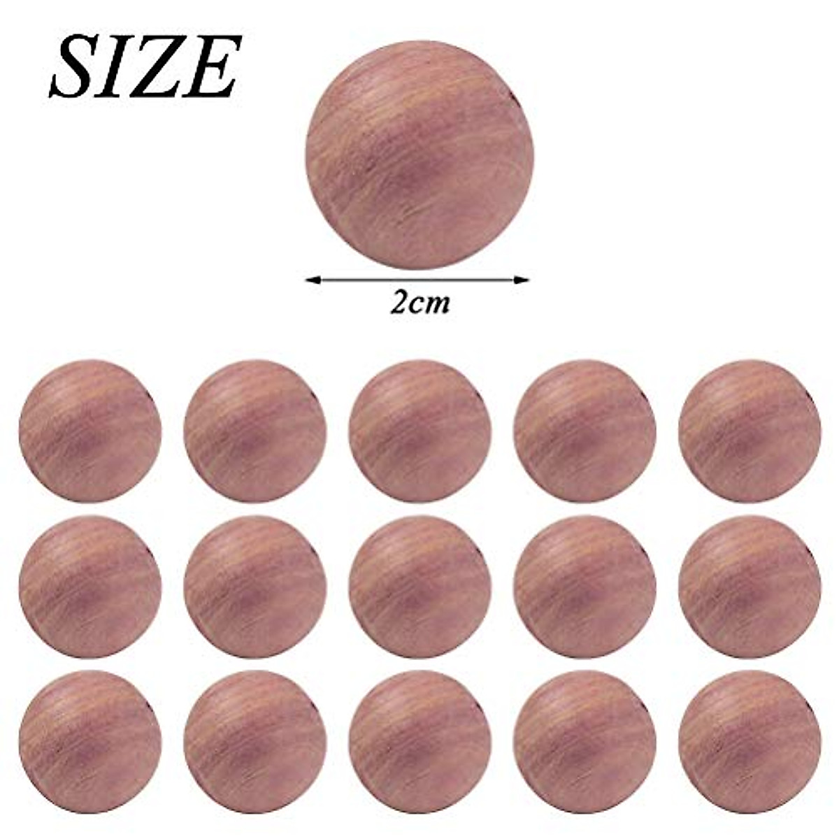 FOCCTS 150 Pcs Cedar Blocks, Natural Aromatic Cedar Wood for Clothes Storages, Aromatic Cedar Balls