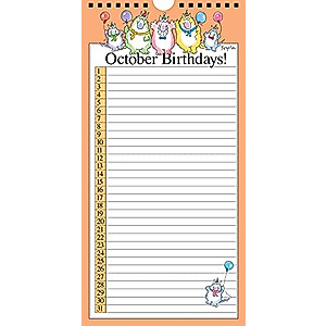Mom's Birthday Calendar (revised edition)