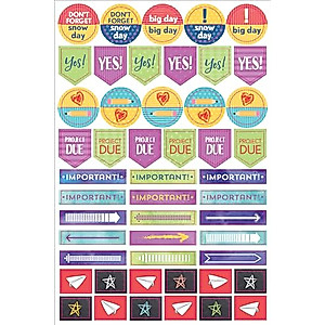 Essentials Teacher Planner Stickers (Set of 400 Stickers)