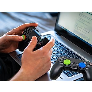 30pcs Joystick Grip for Ps5 Ps4 Controller, Silicone Thumb Grips Caps Cover Analog Stick for Playstation 5, Playstation 4 Controller, Xbox 360, Xbox One Controller (B 30pcs)