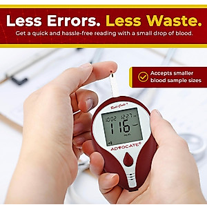 Redi-Code Glucose Test Strips 150 Count, No Manual Coding, Blood Sugar Testing, Small Sample Size, Quick & Accurate Diabetic Management (3 Boxes of 50 Strips)