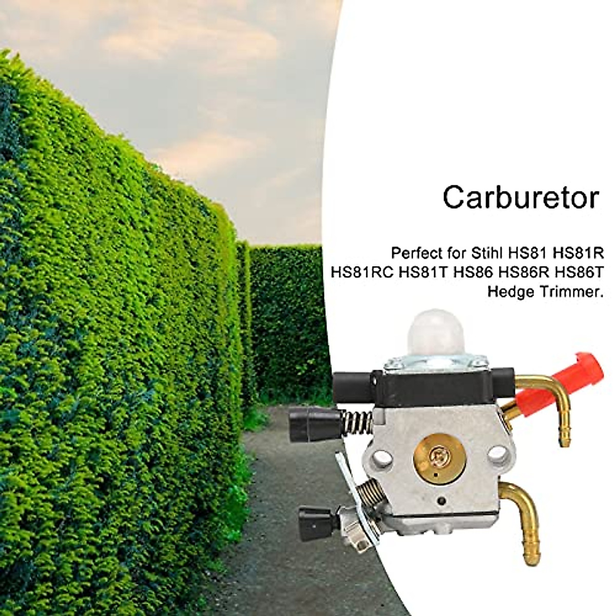 YOUTHINK Carburetor Replacement Fit for Stihl HS81 HS81R HS81RC HS81T HS86 HS86R HS86T Hedge Trimmer