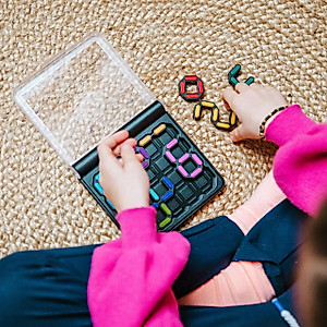 SmartGames IQ Digits Math Deduction Travel Game for Ages 7 - Adult with 120 Challenges