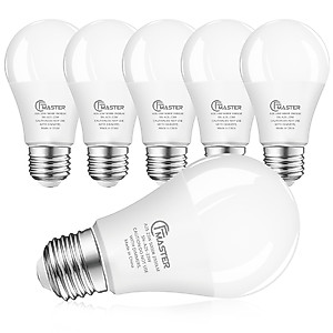 CFMASTER A25 LED Light Bulb, 150-200 watt Equivalent Light Bulbs, 23W 5000K Daylight LED Bulbs, 2500 Lumens, Bright White LED Bulb, E26 Base for Indoor and Outdoor, Energy Efficient ETL Listed, 6-Pack