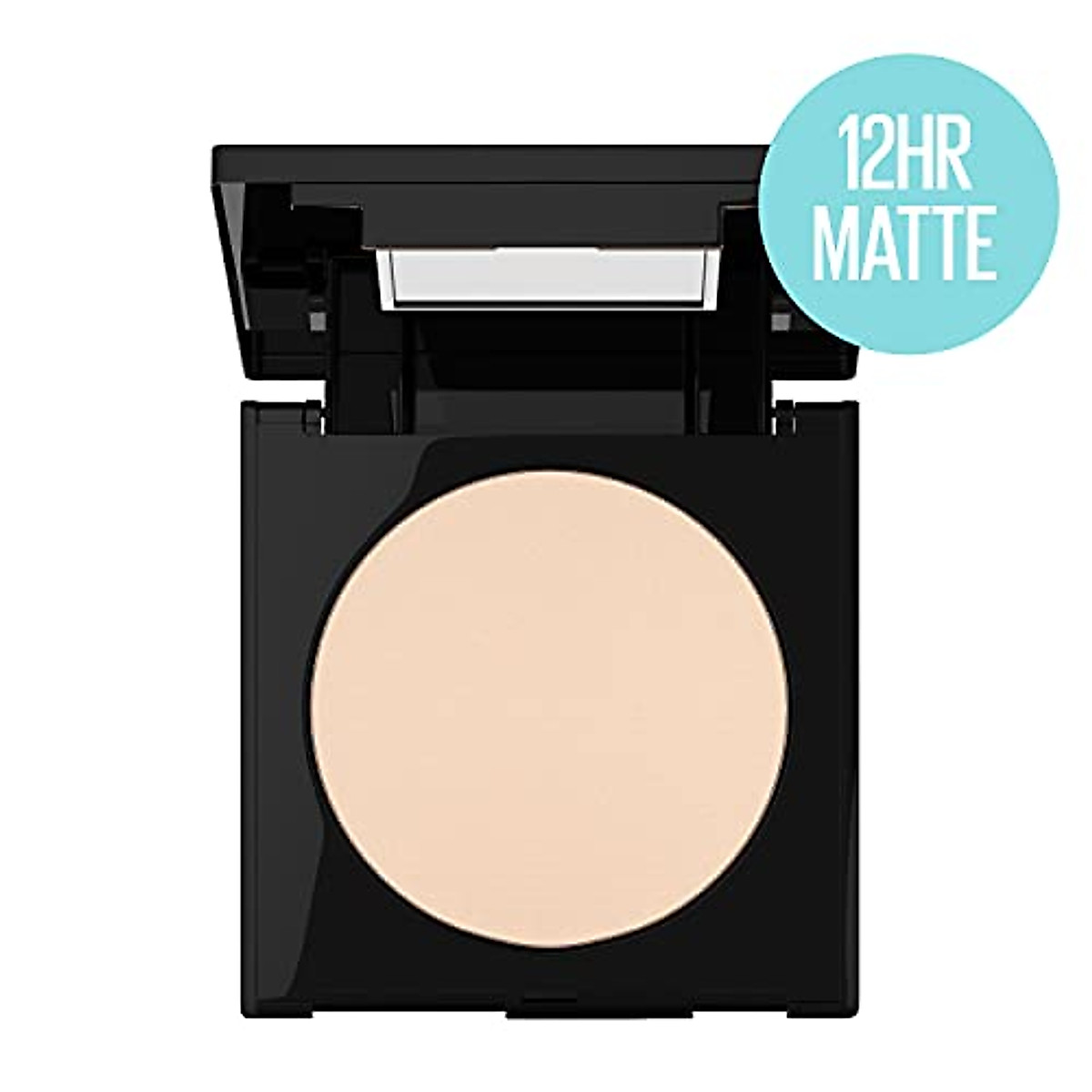 Maybelline Fit Me Matte + Poreless Pressed Face Powder Makeup, Buff Beige, 1 Count