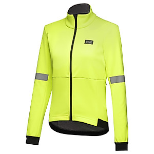 GORE WEAR Tempest Jacket Womens, Neon Yellow, Large