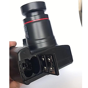 数码摄像机低价单品1600万像素高清家用小单反 (黑色单反+广角镜, 4GB)