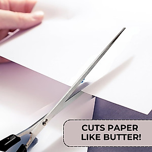 KUTZ 14" (35.6 cm) Extra Long Nose Scissors | Stainless Steel Blades | Great For Cutting Wrapping Paper, Construction Paper, and Trimming Plants | Because Scissor Size Matters