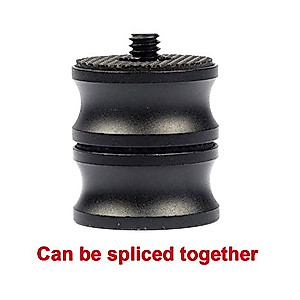 1/4" Male to 3/8" Female Camera Tripod Screw Converter Adapter,3/8" Female to 1/4" Male Thread Camera Tripod Screw Mount Convertor Adapter for Tripod Monopod Ballhead Camera