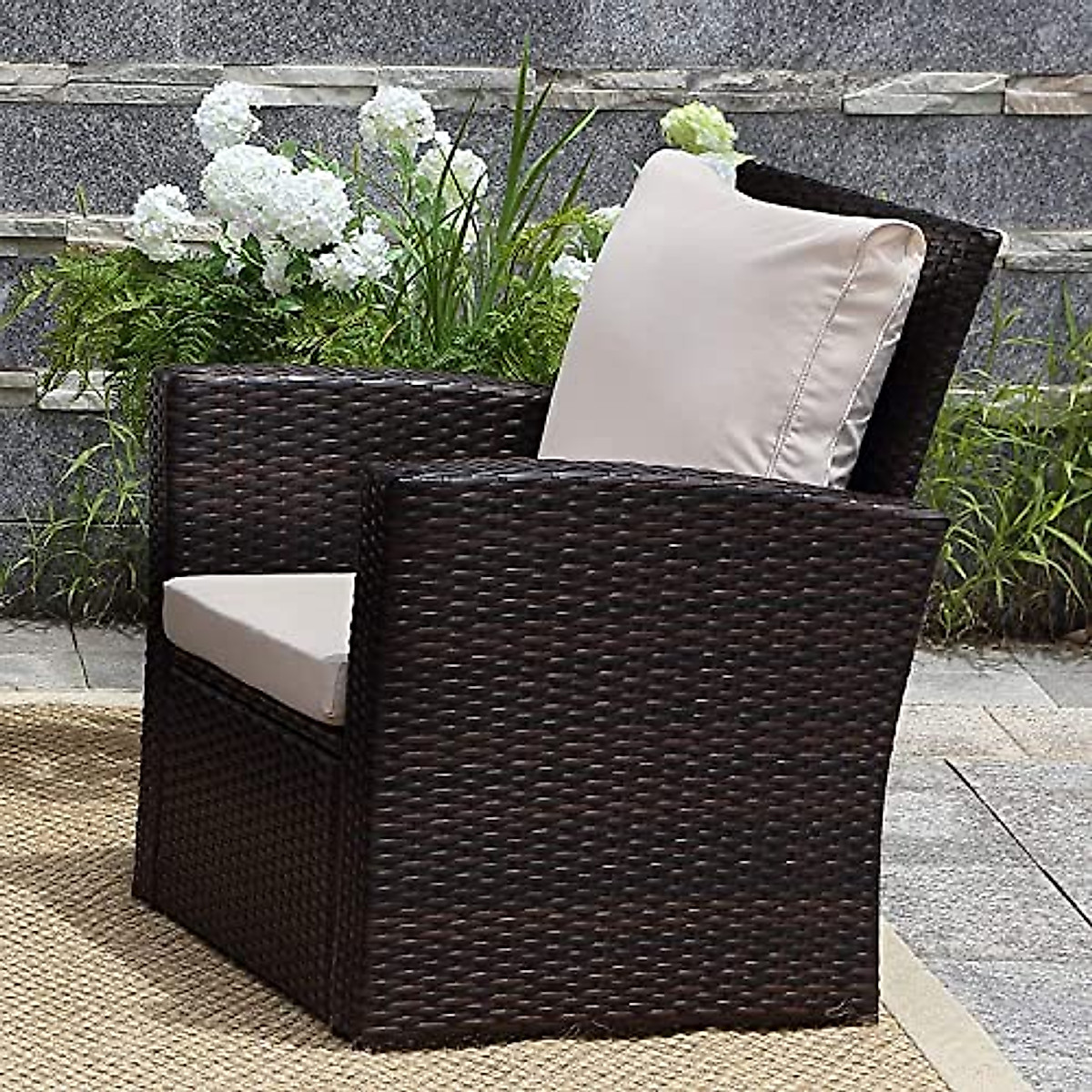 windaze 230FT Wicker Repair Kit, Synthetic PE Rattan Repair Material for Patio Furniture, Waterproof Wicker Repair Supplies Replacement for Knit DIY Repair