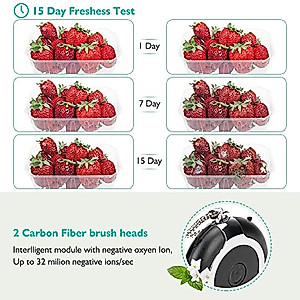 OVICISK Necklace Air Purifier, Personal Air Purifier 2 Pack, USB Rechargeable Travel Size Air Purifier, Portable Wearable Air Purifier for Home, Kids, Adults, Office, Smell-Black