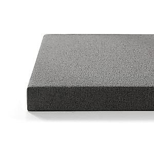 FAJIAYI 5cm Thick Bench Cushion for Indoor Outdoor Furniture 2 3 Seats Long Garden Chair Cushion Patio Bench Swing Cushion Mat for Wooden Bench Cushion, 60x30x5cm, Gray-2