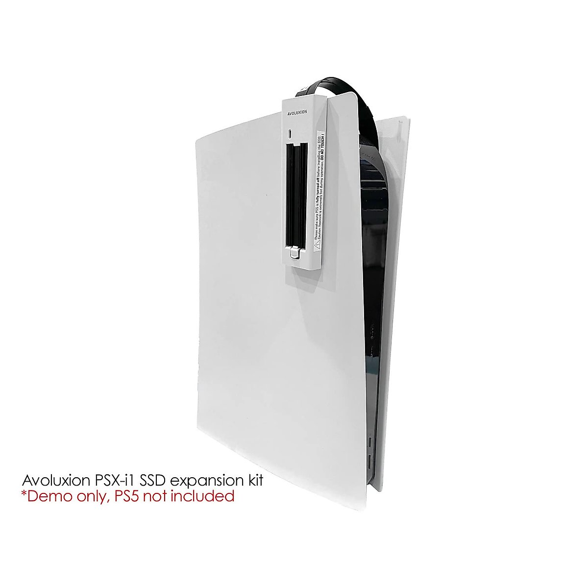 Avoluxion External SSD Expansion Upgrade Kit w/SSD Heatsink for PS5 Game Console (PSX-i1) - Turn Your PS5 Internal SSD Slot to External SSD Expansion Kit - 2 Years Warranty