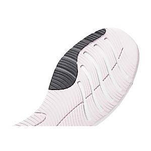 adidas Women's Edge Lux Running Shoe, Black/Matte Purple Metallic/Almost Pink, 9