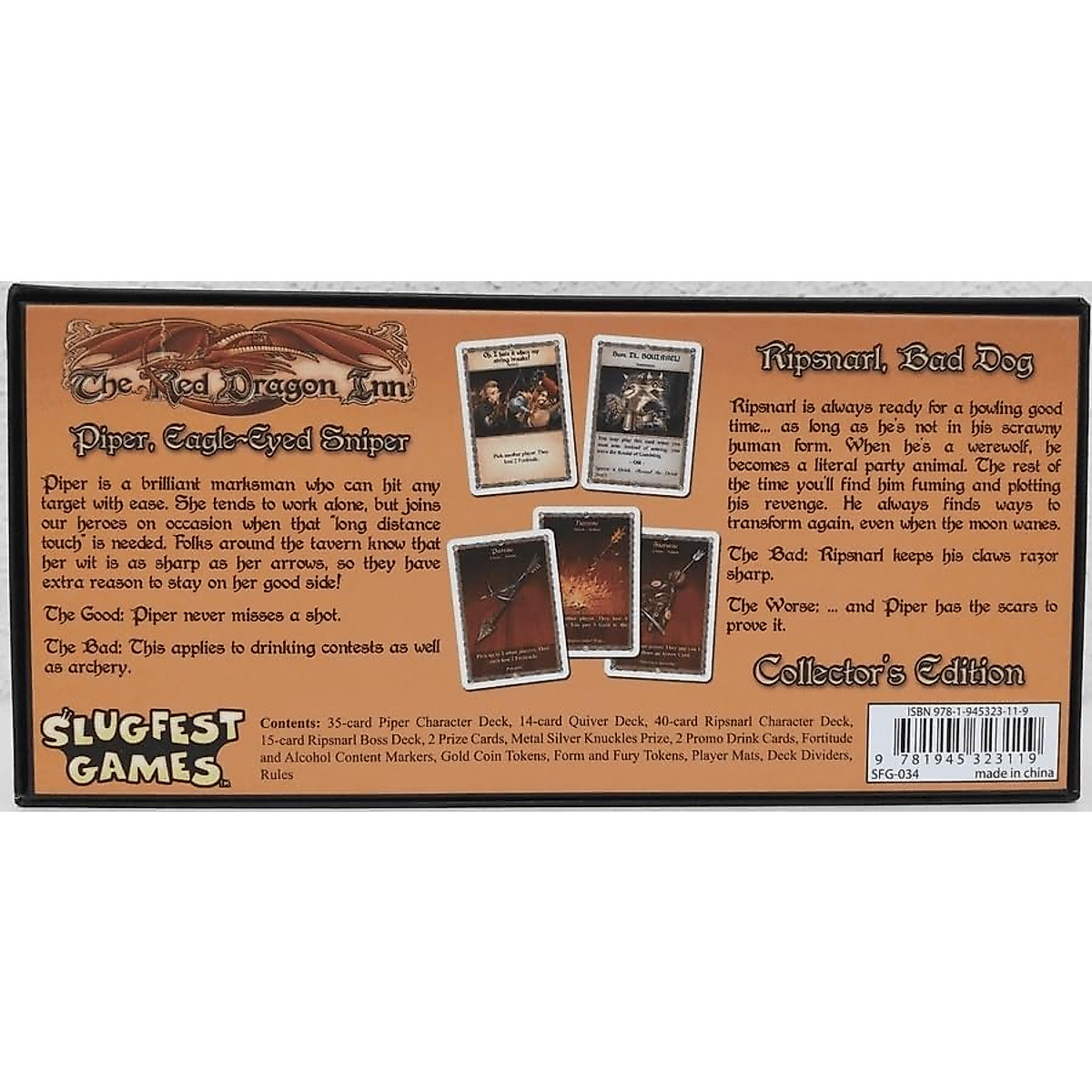 Slugfest Games Red Dragon Inn: Allies - Piper vs. Ripsnarl