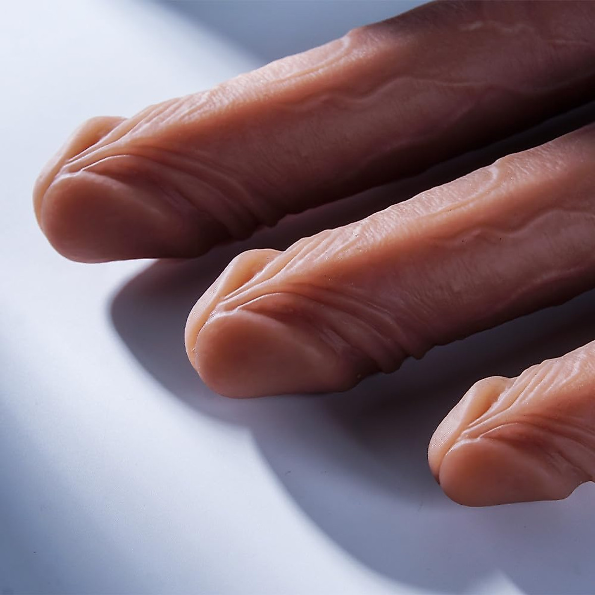 Realistic Dildos Training Set, 3 Sizes(Small Big Large) Anal Plug, G-spot and P-spot for Women, Ballless Design, Suction Cup Silicone Dildo and Hands-Free Life Like Play Fun for Beginners to Advanced